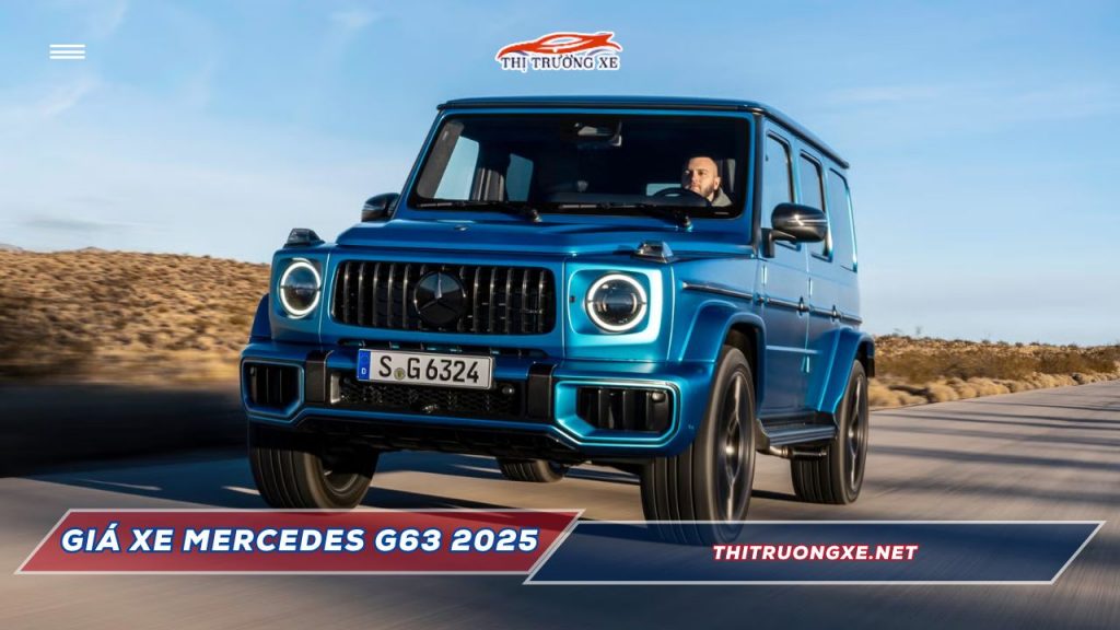 Giá xe Mercedes G63 2025, kèm thông số và hình ảnh (tháng 01/2026 ...